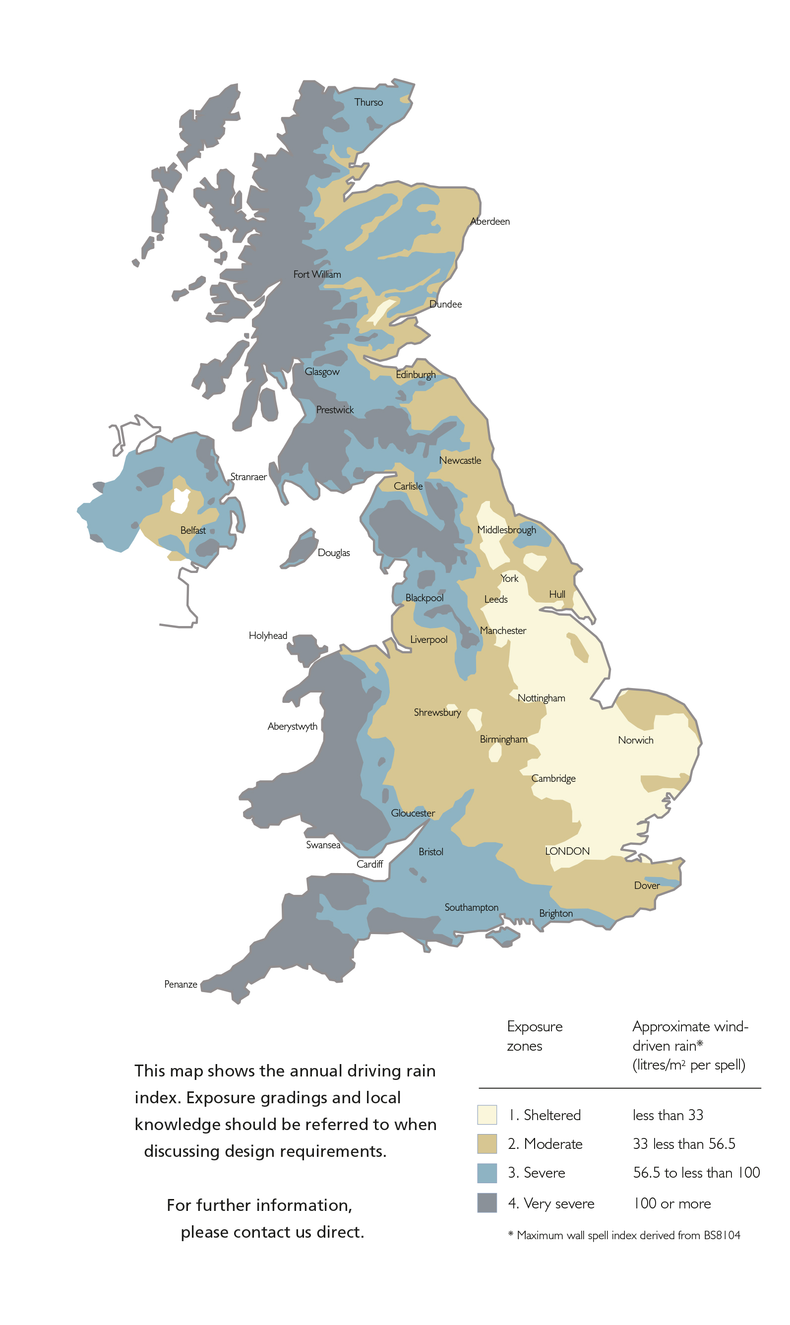 Rain Exposure for Natural Slate Roofs: The Annual Driving Rain Index ...