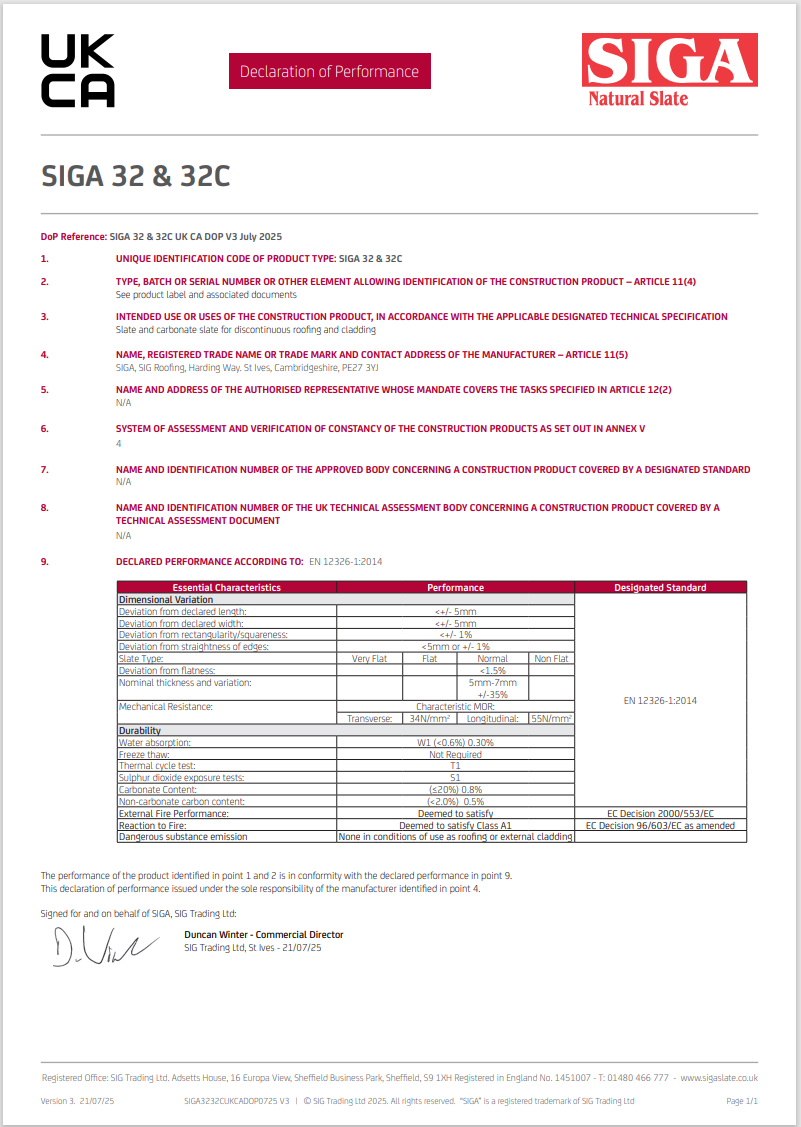 SIGA Natural Slate Technical Downloads : SIGA