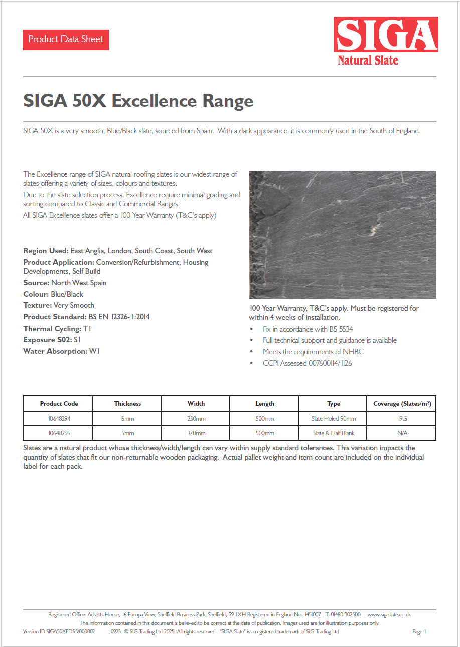 SIGA Natural Slate Technical Downloads : SIGA