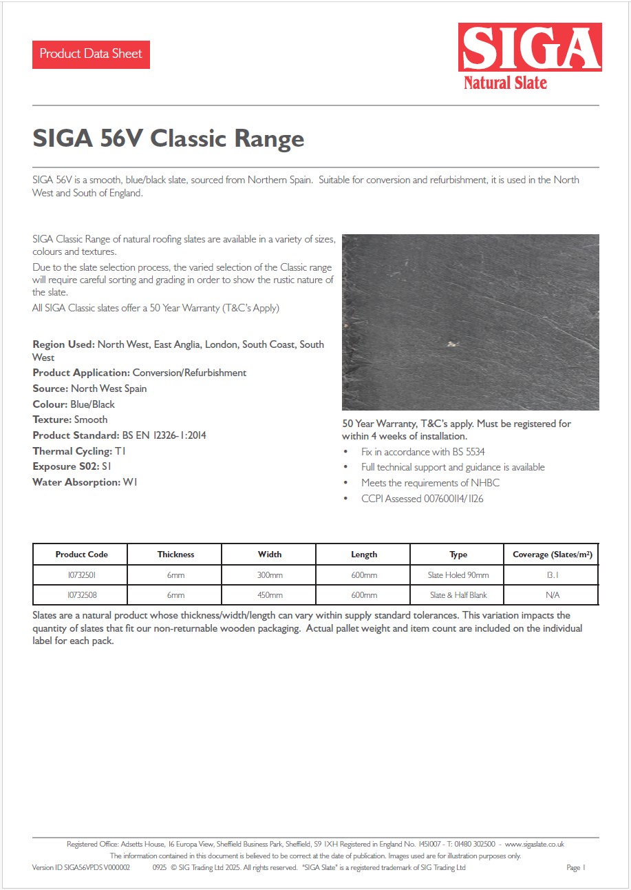 SIGA Natural Slate Technical Downloads : SIGA
