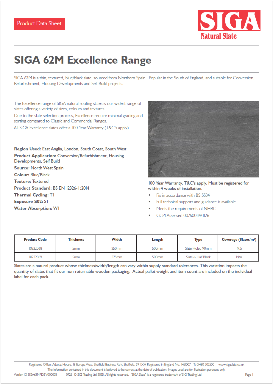 SIGA Natural Slate Technical Downloads : SIGA