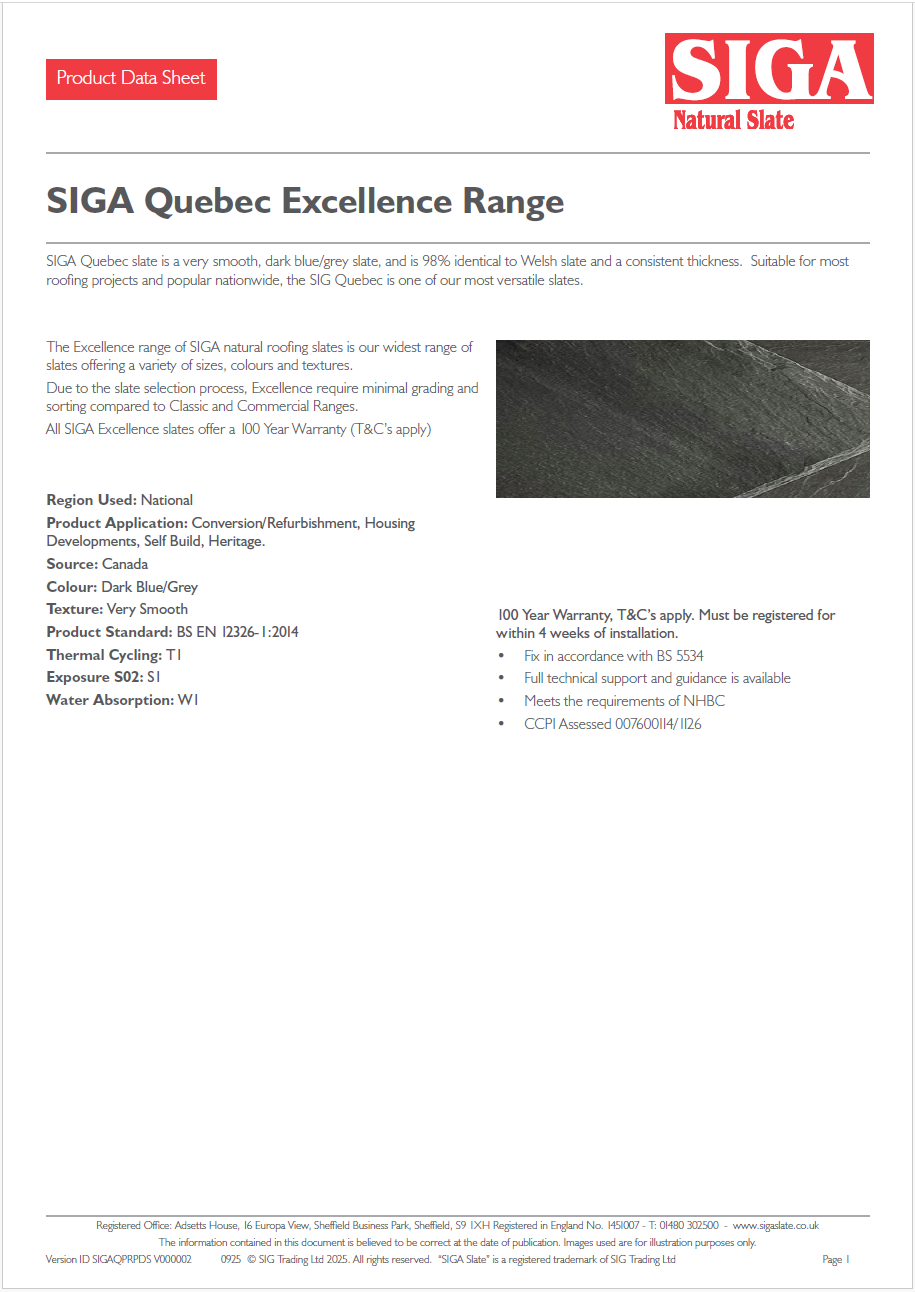 SIGA Natural Slate Technical Downloads : SIGA